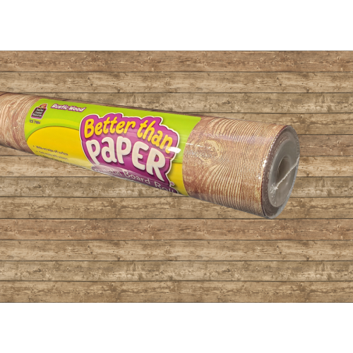 Rustic Wood Better Than Paper Bulletin Board Roll Teacher Created R...