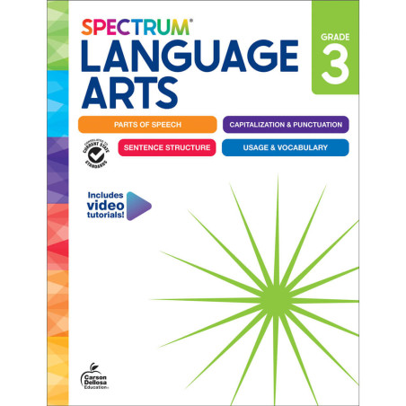 Spectrum Language Arts Workbook Grade 3 Spectrum® CD705493