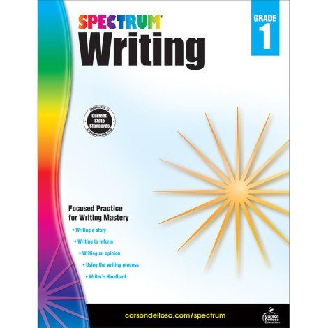 Spectrum Writing Workbook Grade 1 Spectrum® CD704624