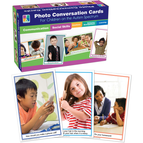 Photo Conversation Cards for Children on the Autism Spectrum Learni...