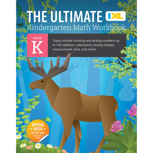 IXL The Ultimate Math Workbook Grade K Carson-Dellosa Education® CD...