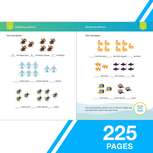 IXL The Ultimate Math Workbook Grade 1 Carson-Dellosa Education® CD...