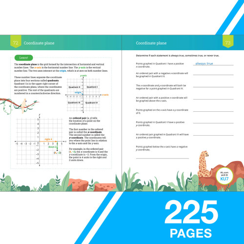 IXL The Ultimate Math Workbook Grade 6 Carson-Dellosa Education® CD...
