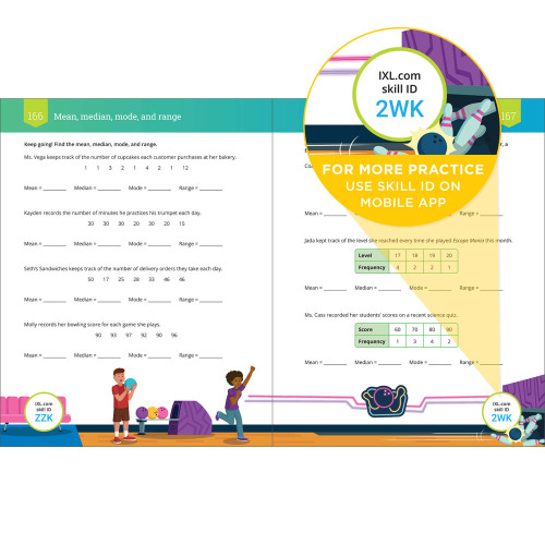 IXL The Ultimate Math Workbook Grade 6 Carson-Dellosa Education® CD...
