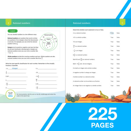 IXL Ultimate Math Workbook Grade 7 Carson-Dellosa Education® CD201140