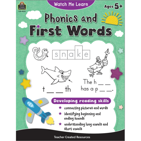 Watch Me Learn: Phonics and First Words Teacher Created Resources t...