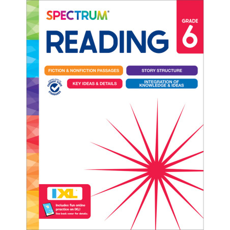 Spectrum Reading Workbook Grade 6 Spectrum® CD705533