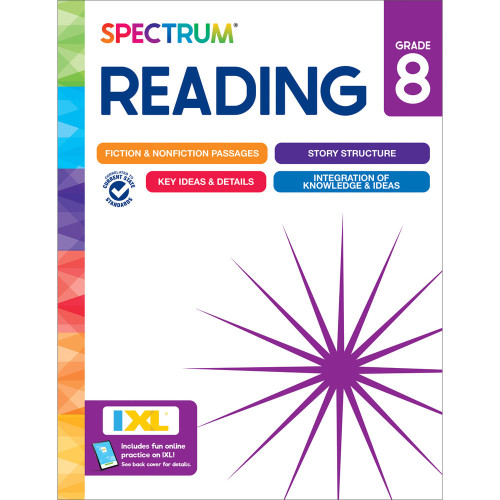 Spectrum Reading Workbook Grade 8 Spectrum® CD705535