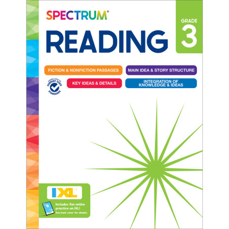 Spectrum Reading Workbook Grade 3 Spectrum® CD705530