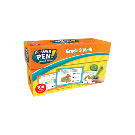 Power Pen Learning Cards: Math Grade 3 Teacher Created Resources TC...