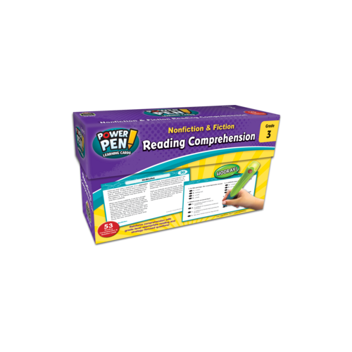 Power Pen Learning Cards: Reading Comprehension Grd 3 TCR-6198