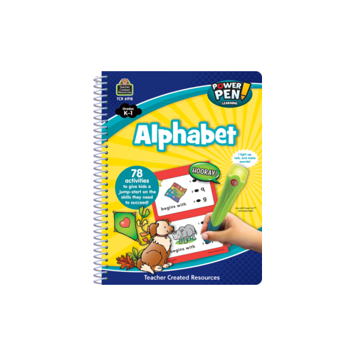 Power Pen Learning Book: Alphabet Teacher Created Resources TCR-6918