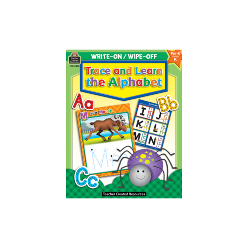 Write-On/Wipe-Off Book: Trace and Learn the Alphabet Teacher Create...