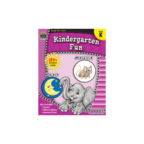 Ready-Set-Learn: Kindergarten Fun Teacher Created Resources TCR-5977