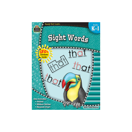 Ready-Set-Learn: Sight Words Grd K-1 Teacher Created Resources TCR-...