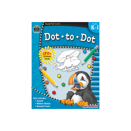 Ready-Set-Learn: Dot to Dot Grd K-1 Teacher Created Resources TCR-5914