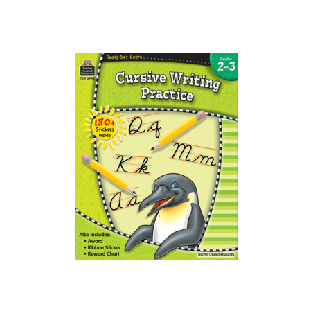 Ready-Set-Learn: Cursive Writing Practice Grd 2-3 Teacher Created R...