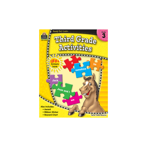 Ready-Set-Learn: 3rd Grade Activities Teacher Created Resources TCR...