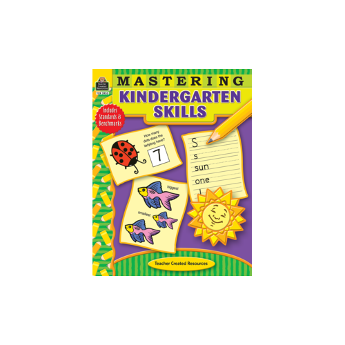 Mastering Kindergarten Skills Teacher Created Resources TCR-3955