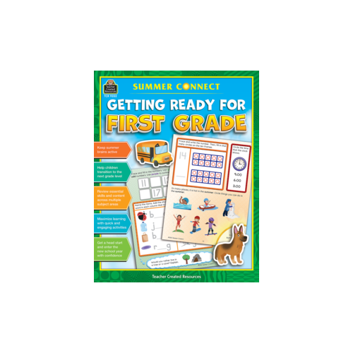 Summer Connect: Getting Ready for First Grade Teacher Created Resou...