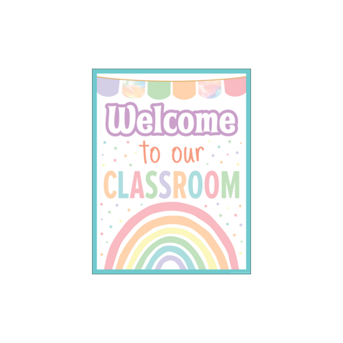 Pastel Pop Welcome To Our Classroom Chart Teacher Created Resources...