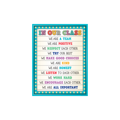 Marquee In Our Class Chart Teacher Created Resources TCR-7528