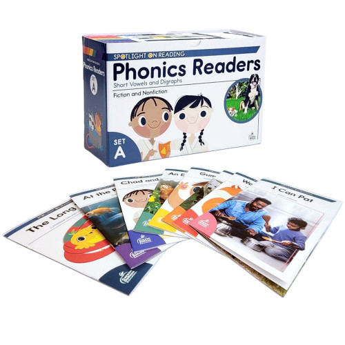 Phonics Readers Set A, Short Vowels and Digraphs Readers Set Grade ...