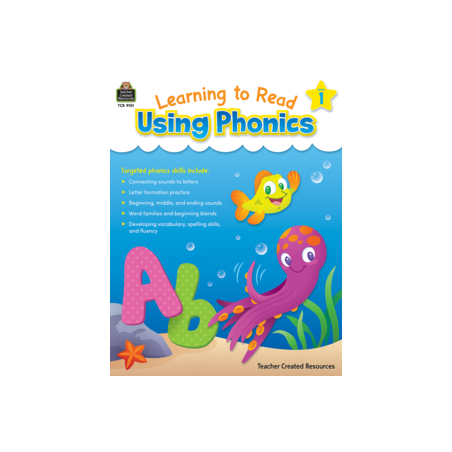 Learning to Read Using Phonics (Book 1) Teacher Created Resources T...