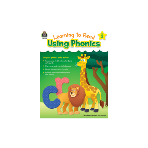 Learning to Read Using Phonics (Book 2) Teacher Created Resources T...