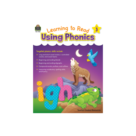 Learning to Read Using Phonics (Book 3) Teacher Created Resources T...