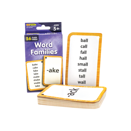 Word Families Flash Cards Teacher Created Resources TCR-62043