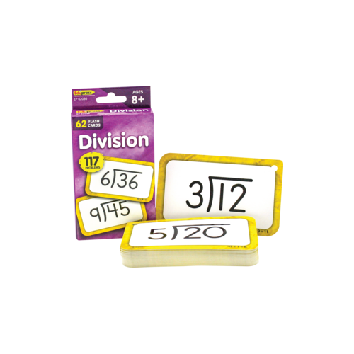 Division Flash Cards Teacher Created Resources TCR-62036