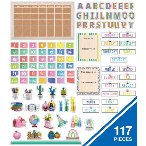 Creatively Inspired Calendar Bulletin Board Set Carson-Dellosa Educ...