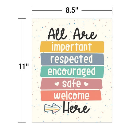 We Belong Mini Poster Set Carson-Dellosa Education® CD106071