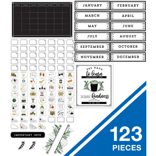 Farmhouse Calendar Bulletin Board Set Carson-Dellosa Education® CD1...
