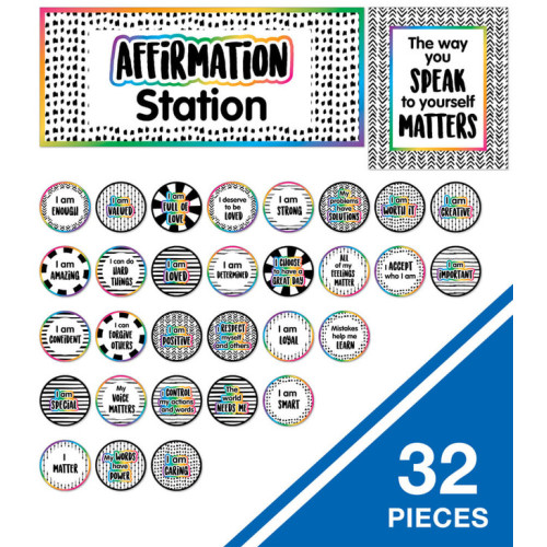 Affirmation Station Bulletin Board Set Carson-Dellosa Education® CD...