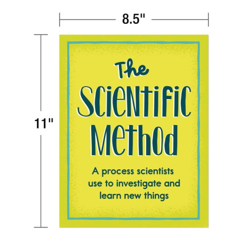 Mini Posters: The Scientific Method Poster Set Grade 2-8 Carson-Del...
